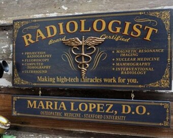 Radiologist Sign - Etsy