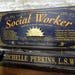 Social Worker Wood Sign With Optional Personalization - Etsy