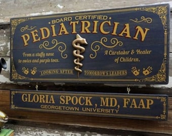 Pediatrician Sign - Etsy