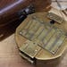 Antiqued Brass Military Compass With Engraved Box - Etsy