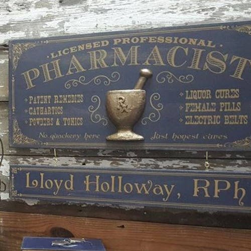 Pharmacist Wood Sign With Optional Personalization | Etsy