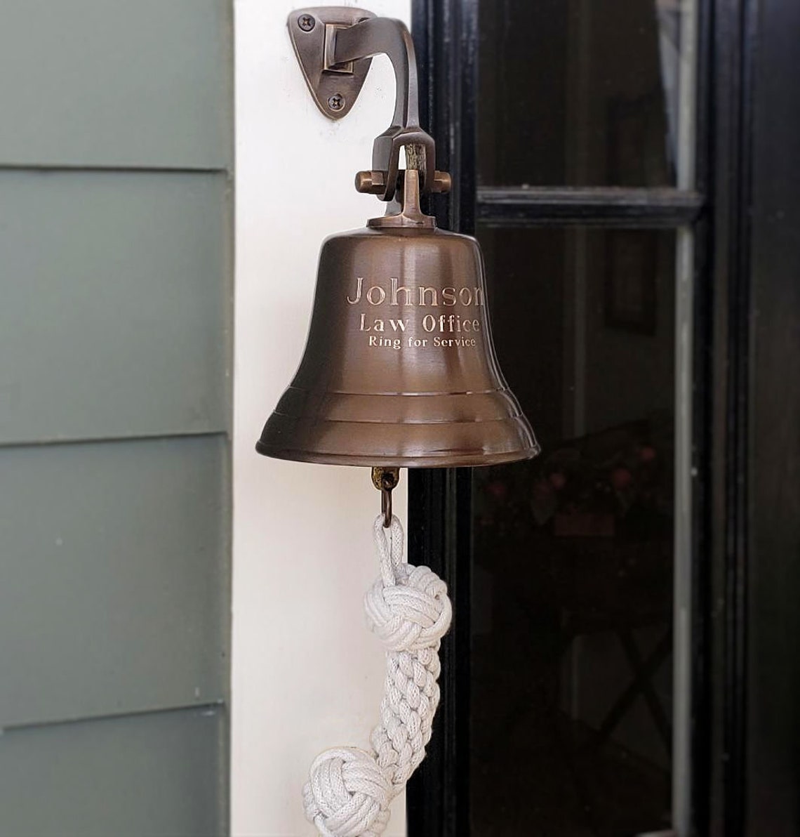 Engraved 5 Inch Antiqued Brass Ship Bell>>> Shipping in Time for ...