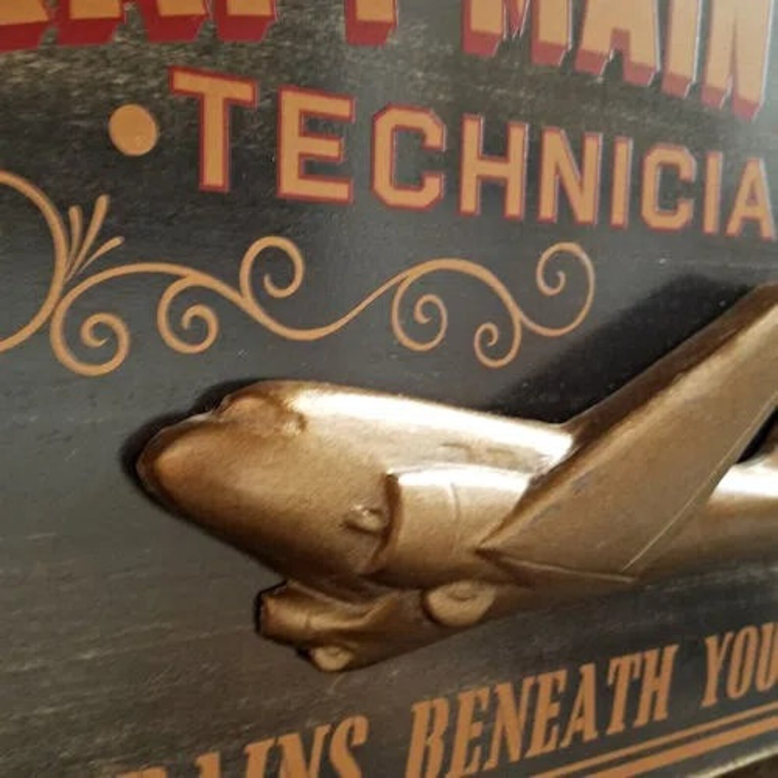 Aircraft Maintenance Wood Sign With Optional Personalization - Etsy