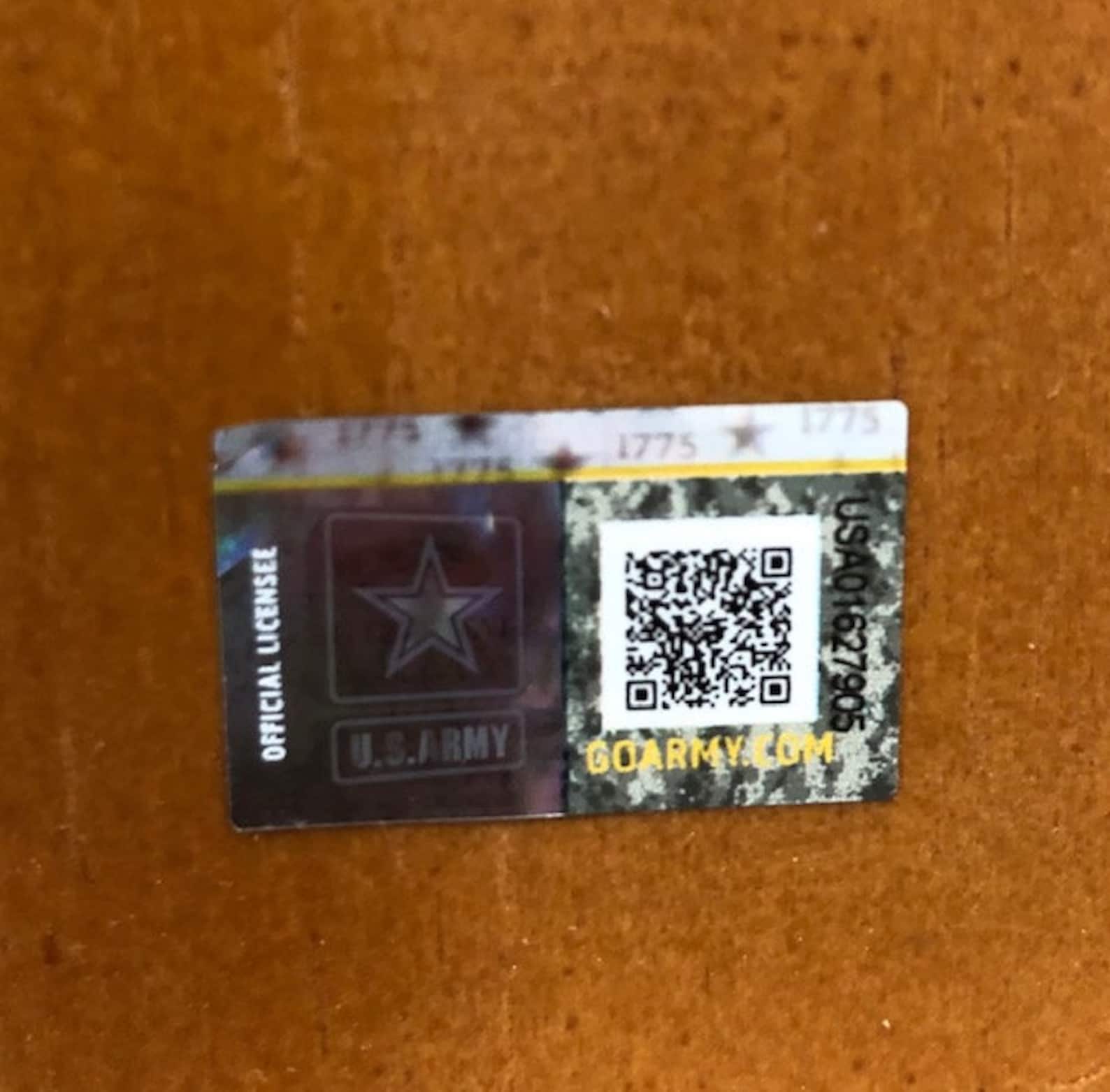 Personalized U.S. Army Walnut Keepsake Box With Colored - Etsy