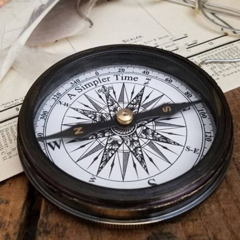 Engraved Marine Corps Compass Etsy