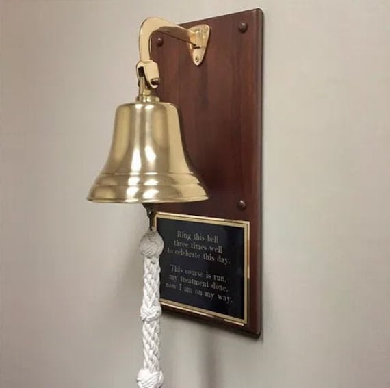 Personalized Commemorative Plaque Bell Polished Brass - Etsy