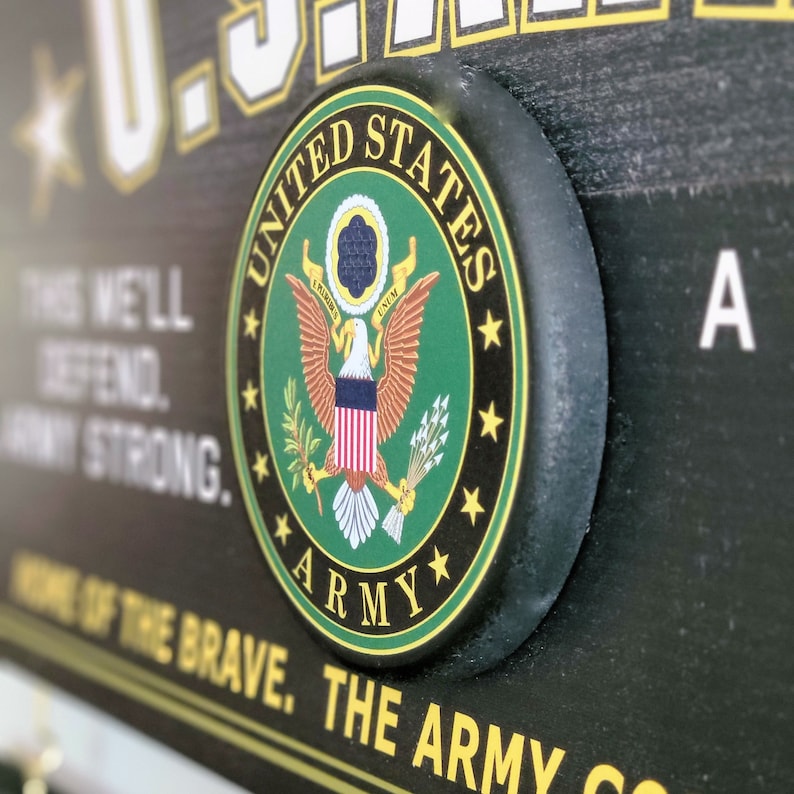 Personalized U.S. Army Sign - Etsy