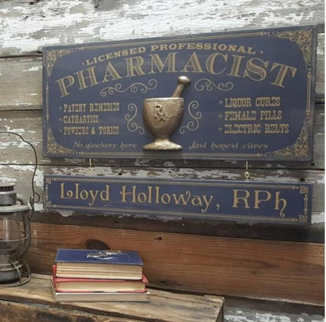Pharmacist Wood Sign With Optional Personalization >>> Order by 12/14 ...