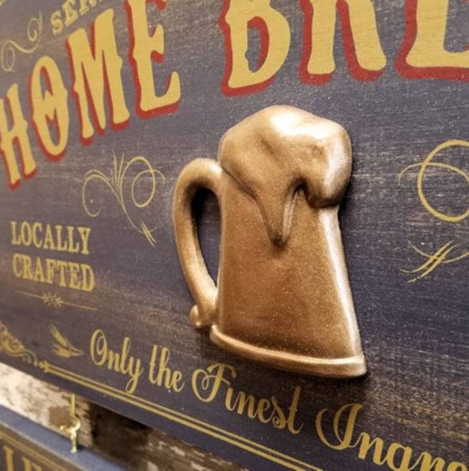 Home Brewer Wood Sign With Optional Personalization - Etsy