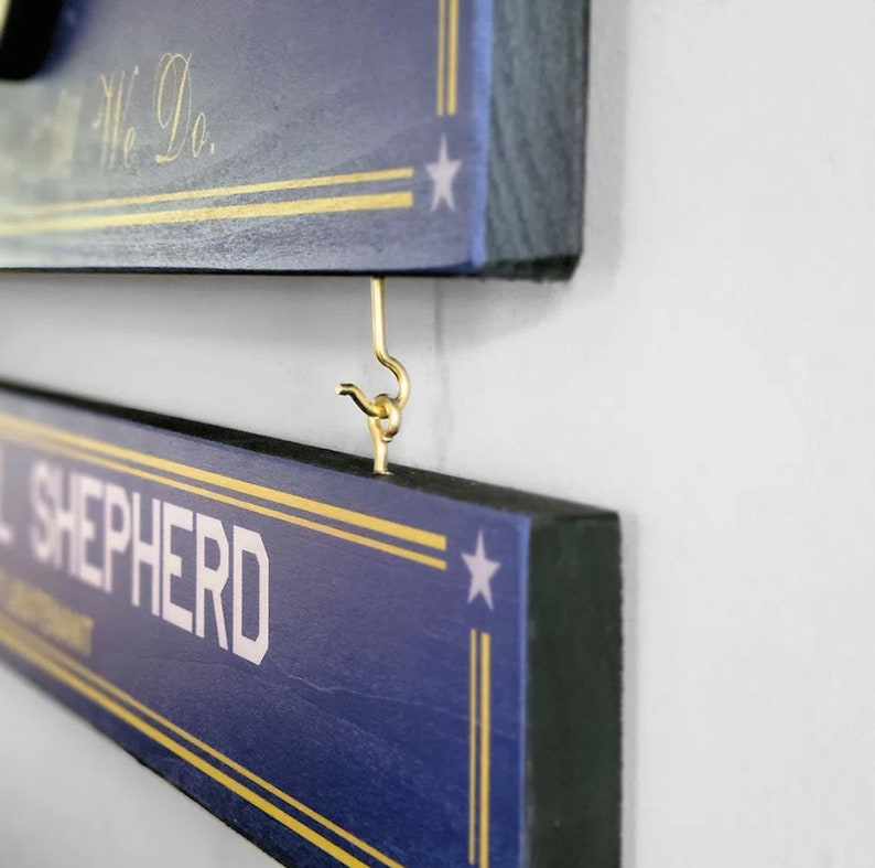 U.S. Air Force Wood Sign With Personalized Nameboard - Etsy