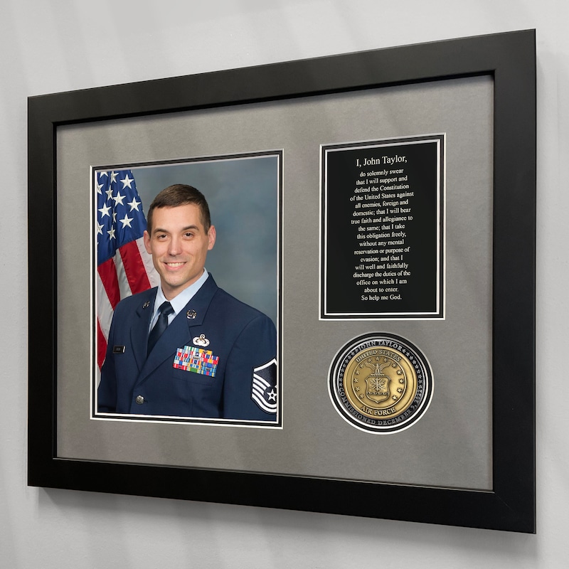 Us Air Force Shadow Box - Etsy