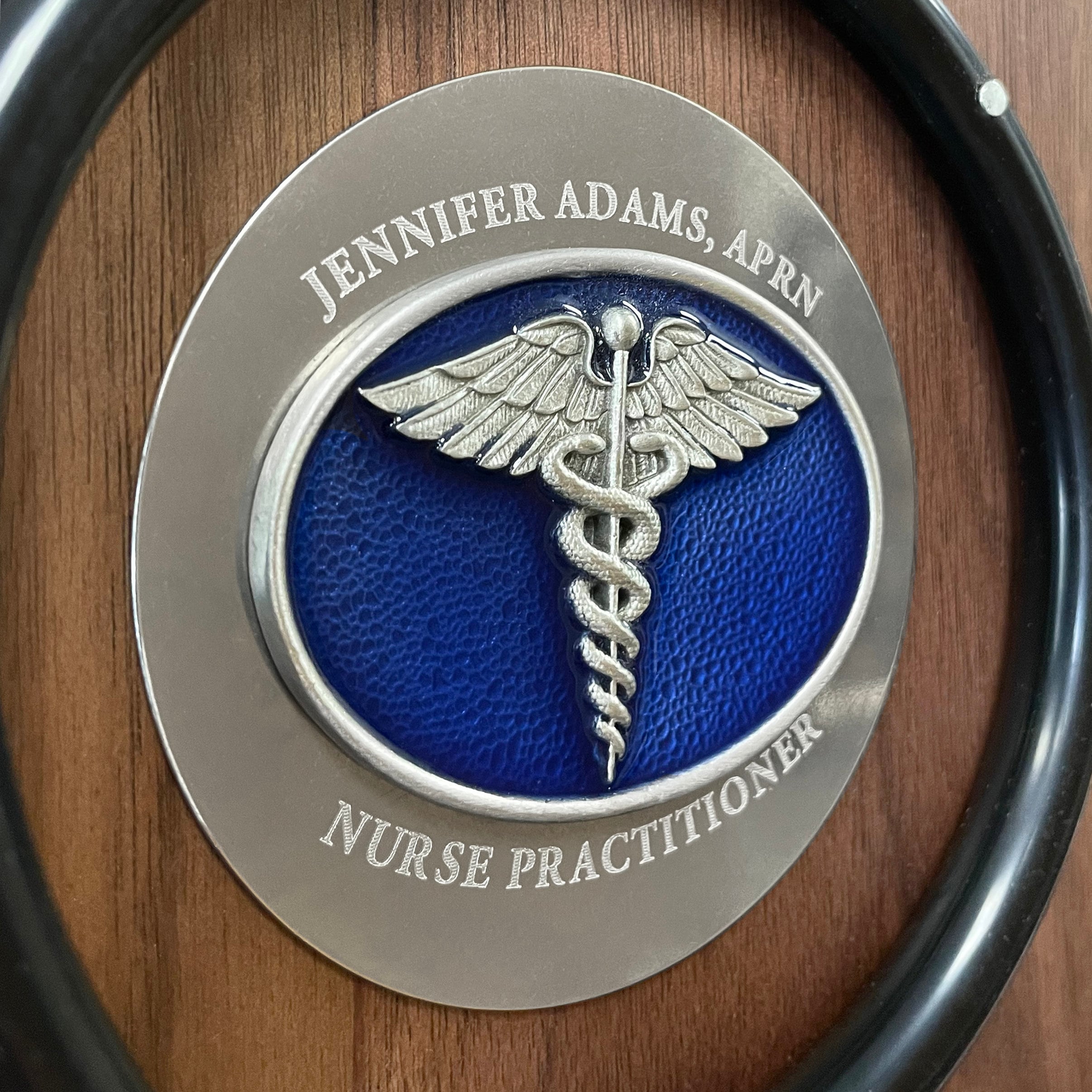Personalized Nurse Stethoscope Recognition Plaque - Etsy