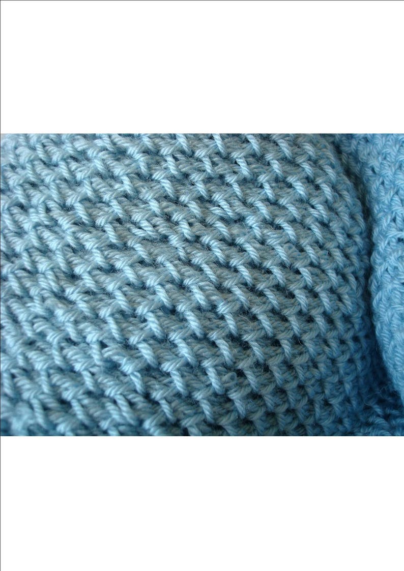 Handmade Blue Wool Baby Blanket, for Boys and Girls - Etsy