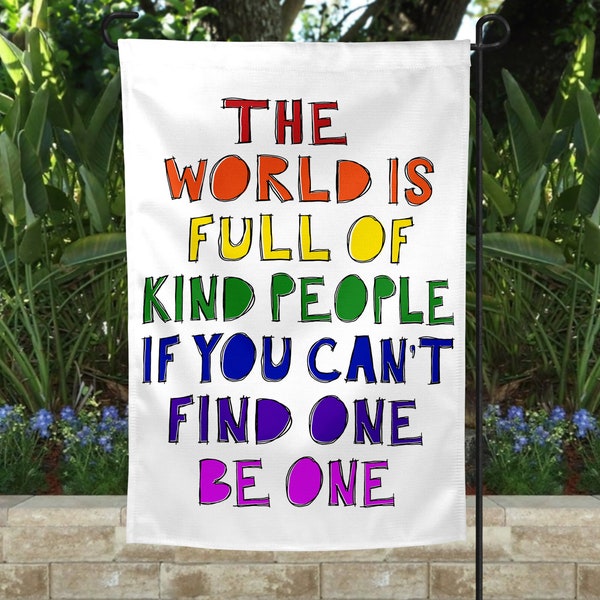 Be Kind Flag - Etsy