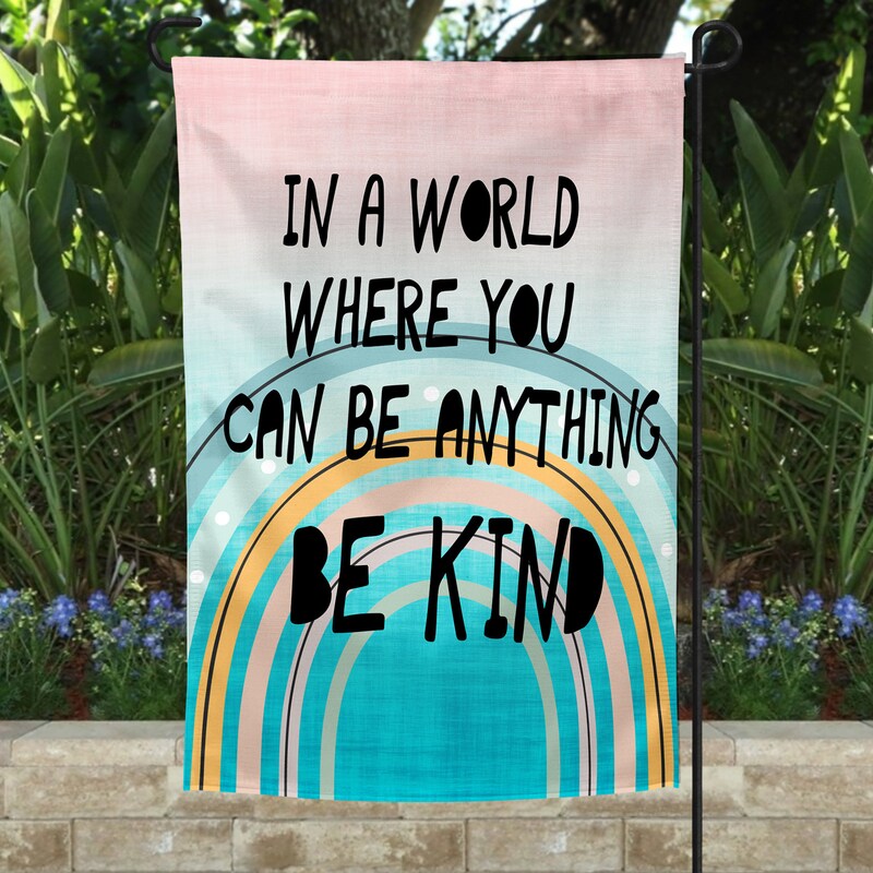 Be Kind Flag - Etsy
