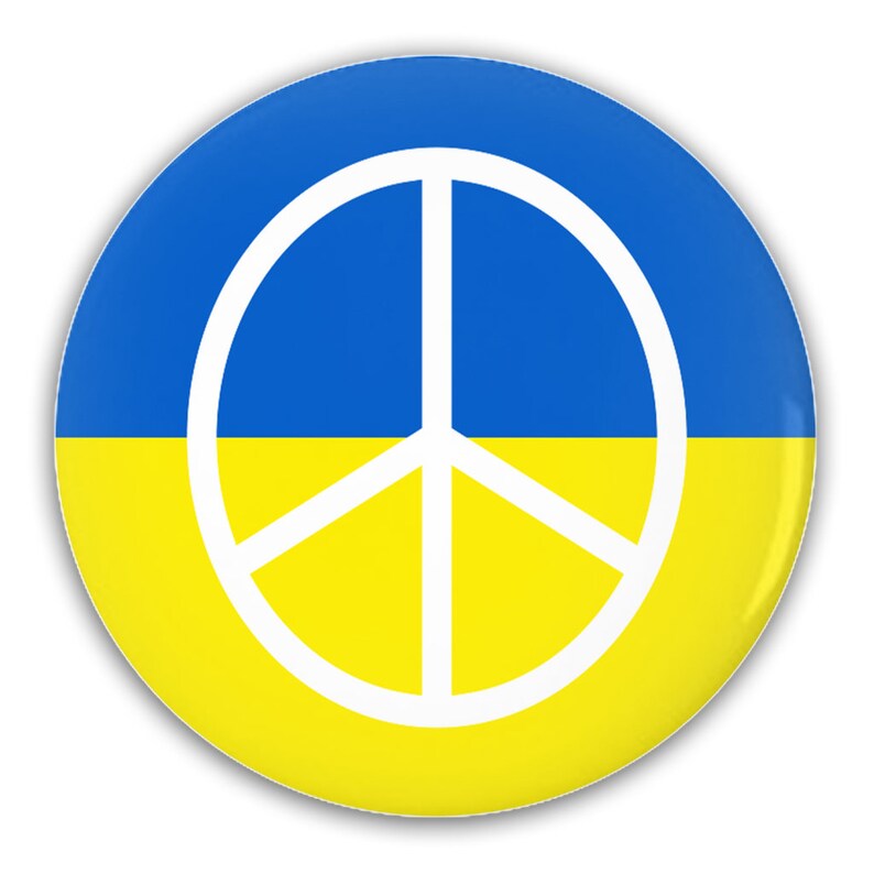 Stand With Ukraine Pin-back Buttons Support Ukraine Pins - Etsy
