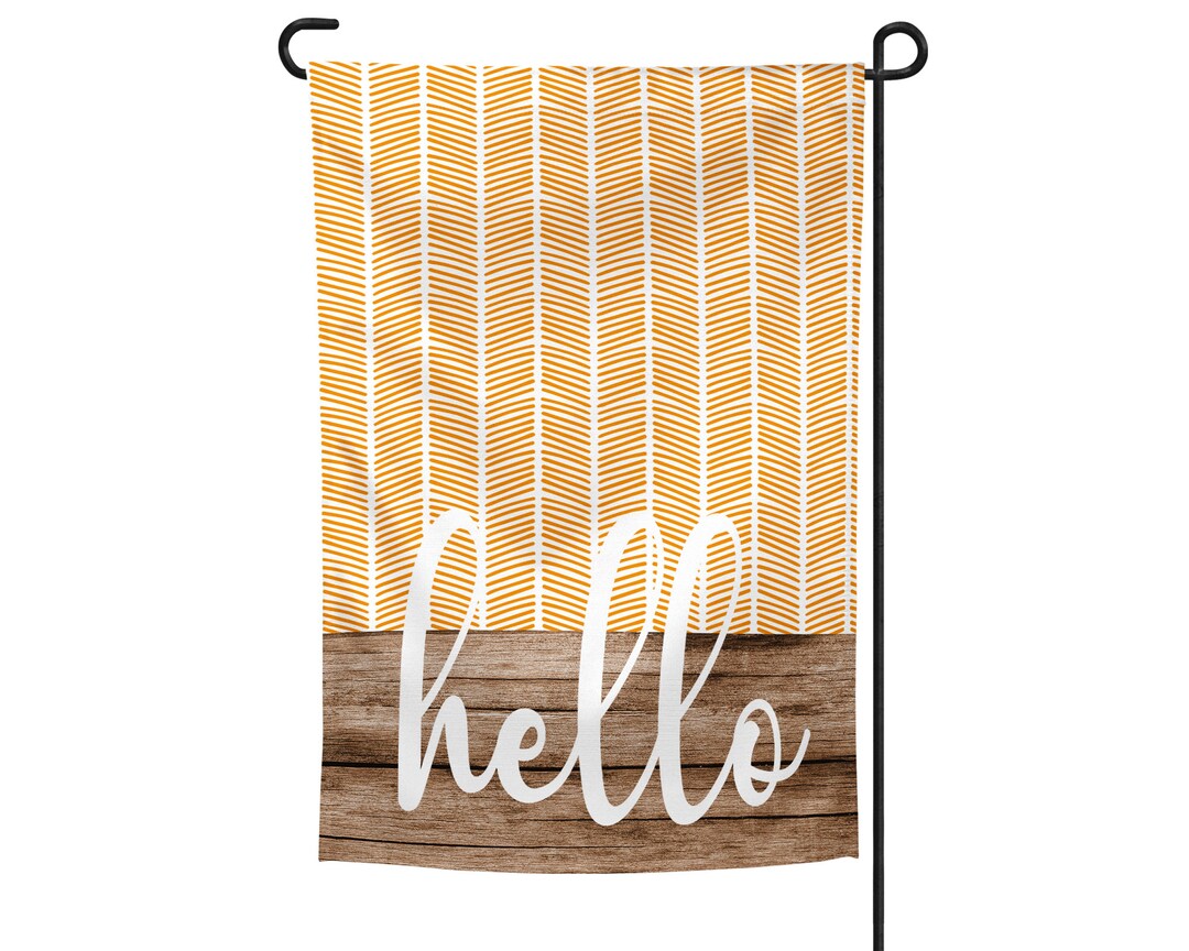 Boho Garden Flag, Welcome Flag, Yard Flags, Garden Decor, Housewarming ...