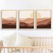Woodland Forrest Mountain Watercolor Nursery Print Set, Forest Nursery ...