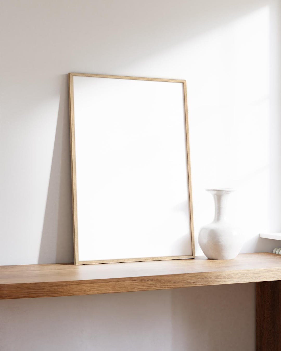 Premium Hardwood Natural Oak Frame With Glass Handmade in USA. - Etsy