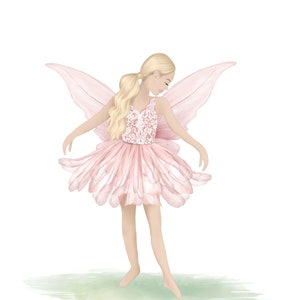 Fairy Princess Print Set of 3, Girls Bedroom Woodland Fairy Art, Fairy ...