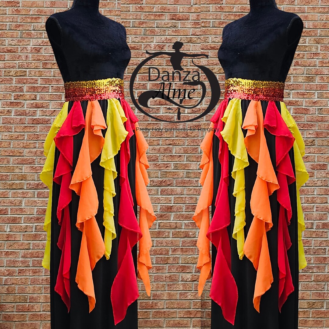 Fire Belt, Queen Esther Belt, Sequin Belt, My Protective Guide Belt - Etsy