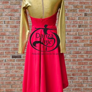 Christian Dance Dress With Princess Cut/ CLEARANCE Liturgical Dress ...