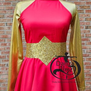 Christian Dance Dress With Princess Cut/ CLEARANCE Liturgical Dress ...