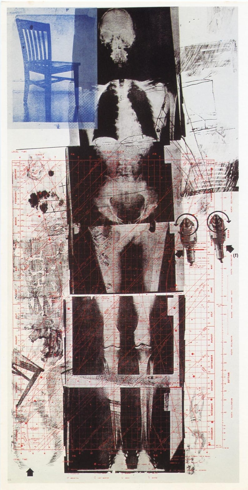 Robert Rauschenberg "booster" 1967 - Etsy