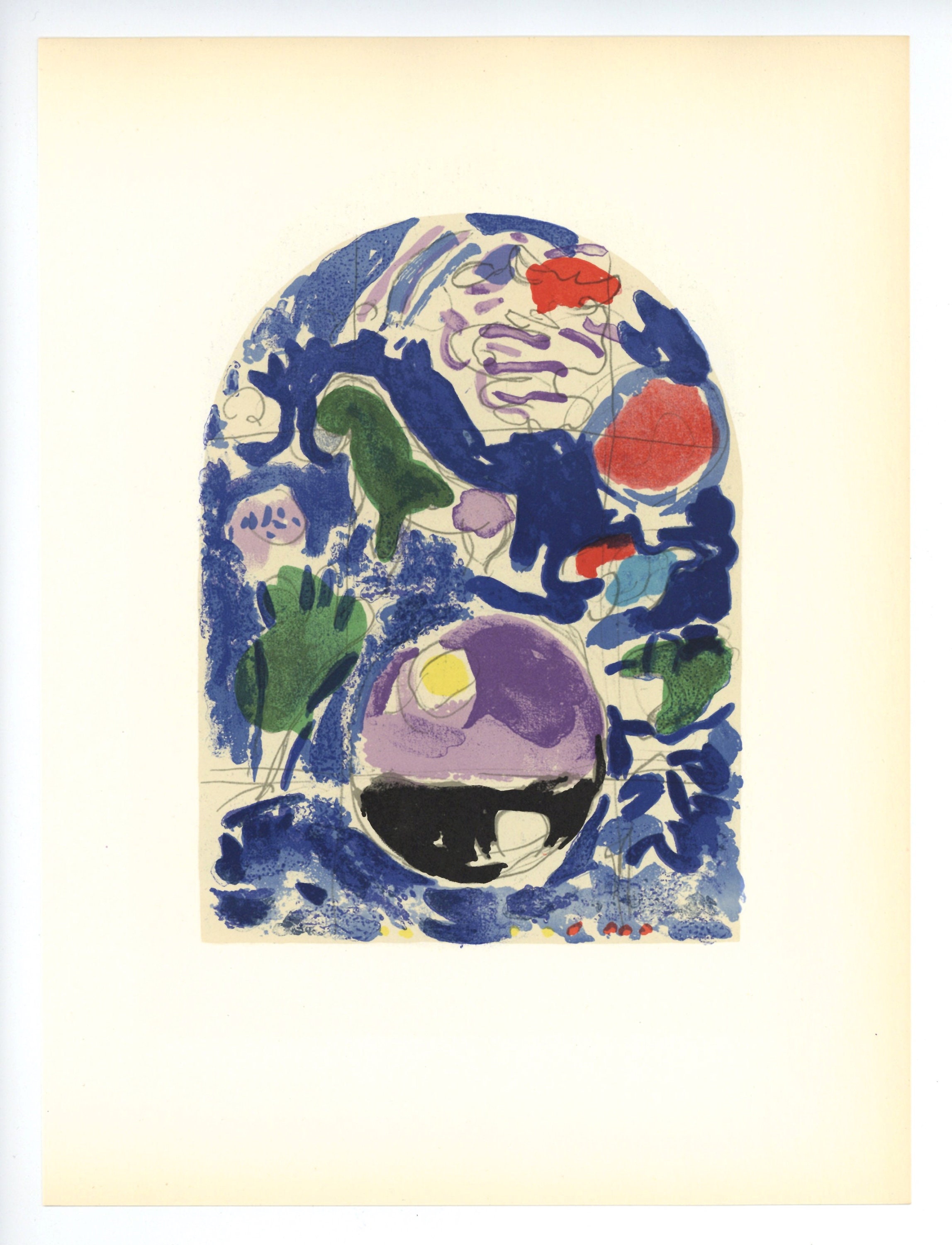 Marc Chagall Tribes of Israel Lithographs - Set of 12 Works - Etsy