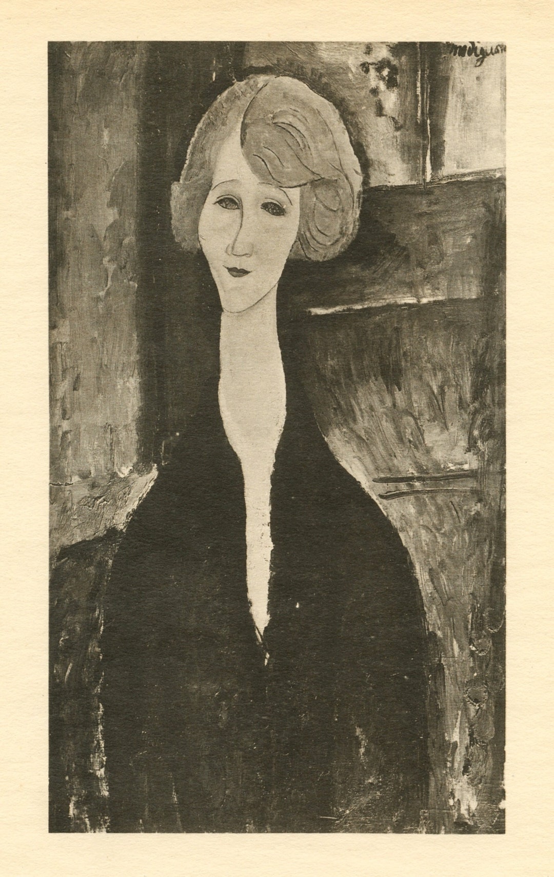 Amedeo Modigliani la Femme Rousse - Etsy