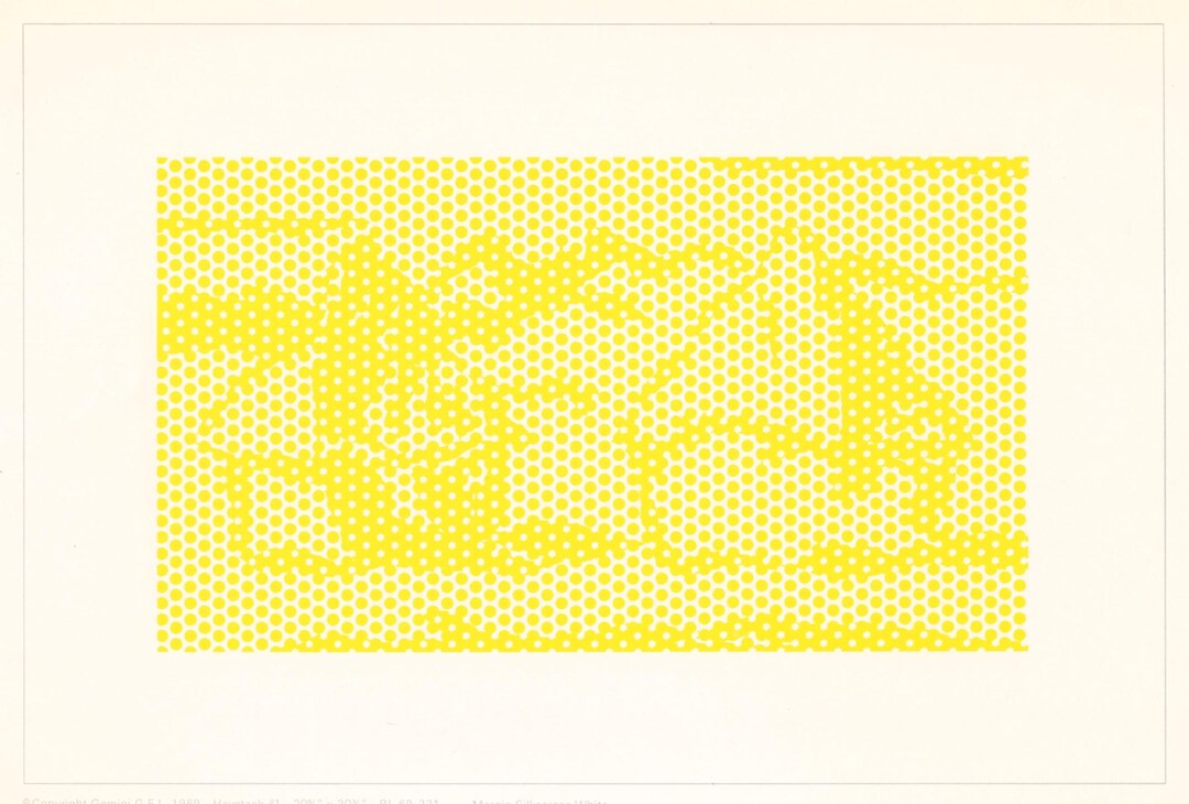 Roy Lichtenstein haystack 1 Lithograph - Etsy