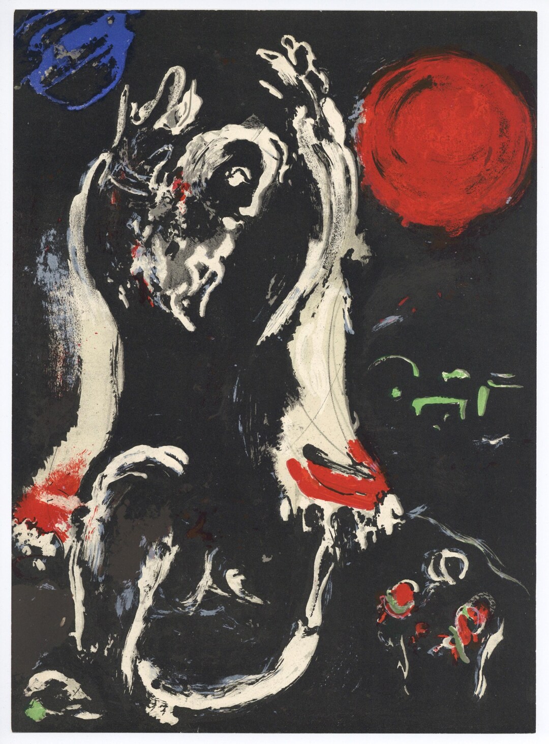 Marc Chagall "isaiah" Original Bible Lithograph - Etsy