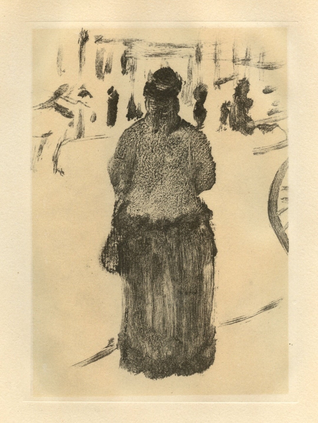 Edgar Degas Monotype "famille Cardinal" - Etsy