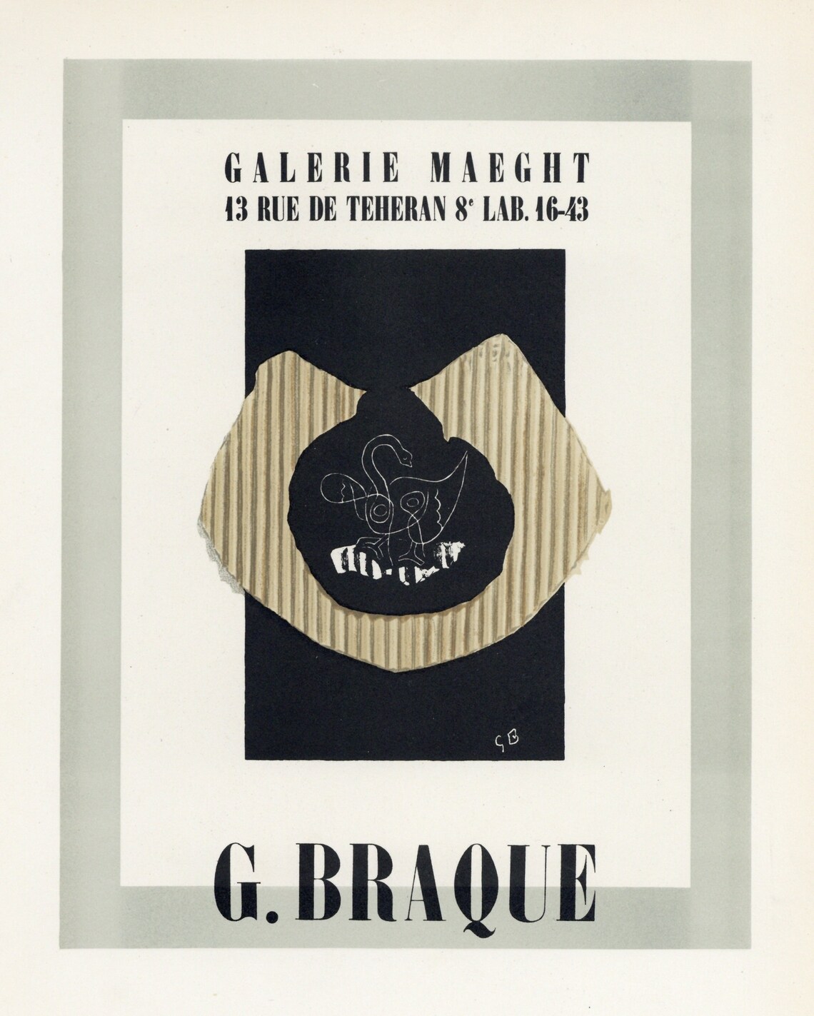 Georges Braque Lithograph Poster g. Braque - Etsy