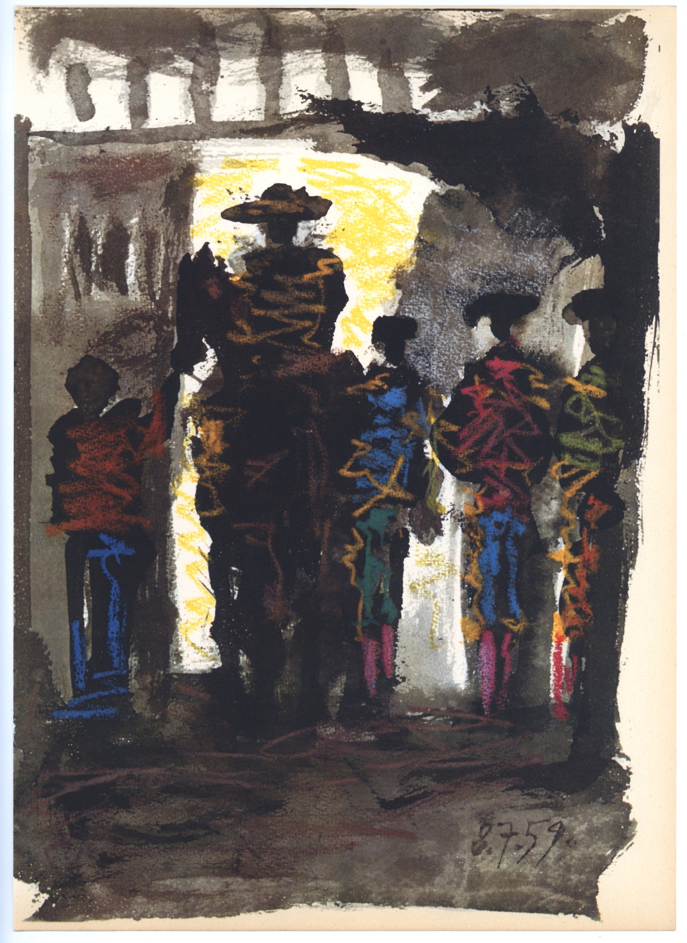 Pablo Picasso toros Y Toreros - Etsy