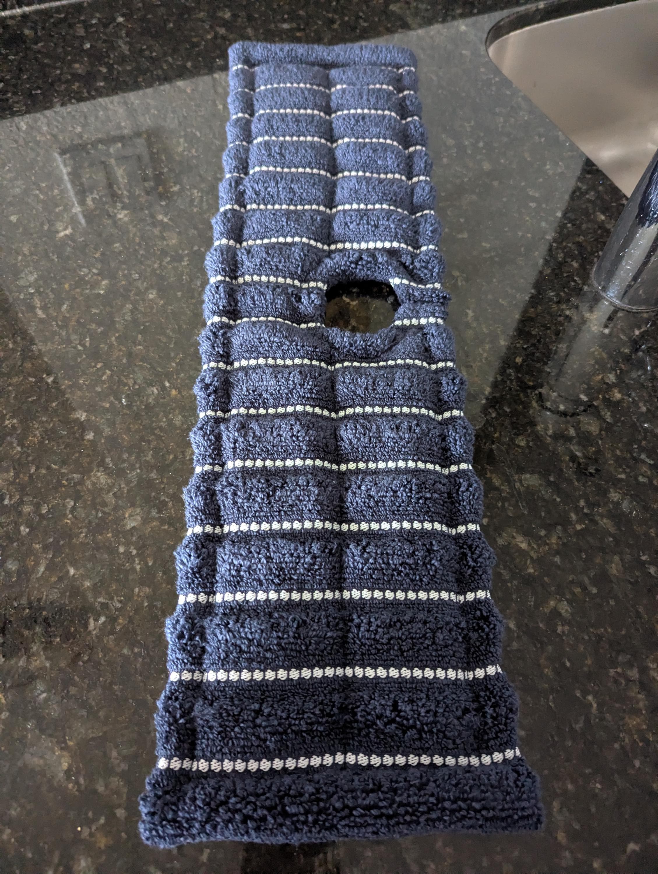 Drip Catcher/sink Drying Mat/splash Mat - Home or RV - Classic Navy ...