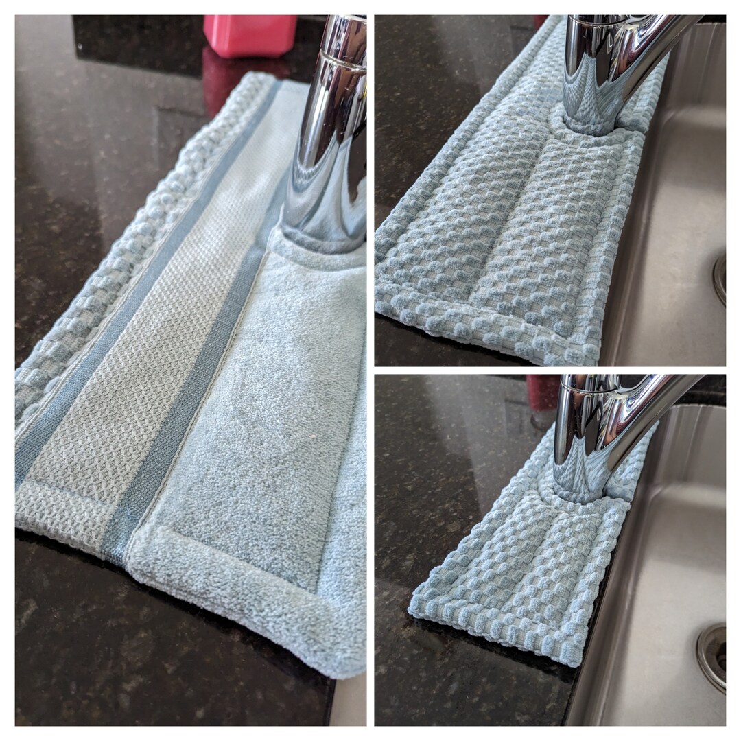 Drip Catcher/sink Drying/splash Mat Long Baby Blue Various Sizes Home ...