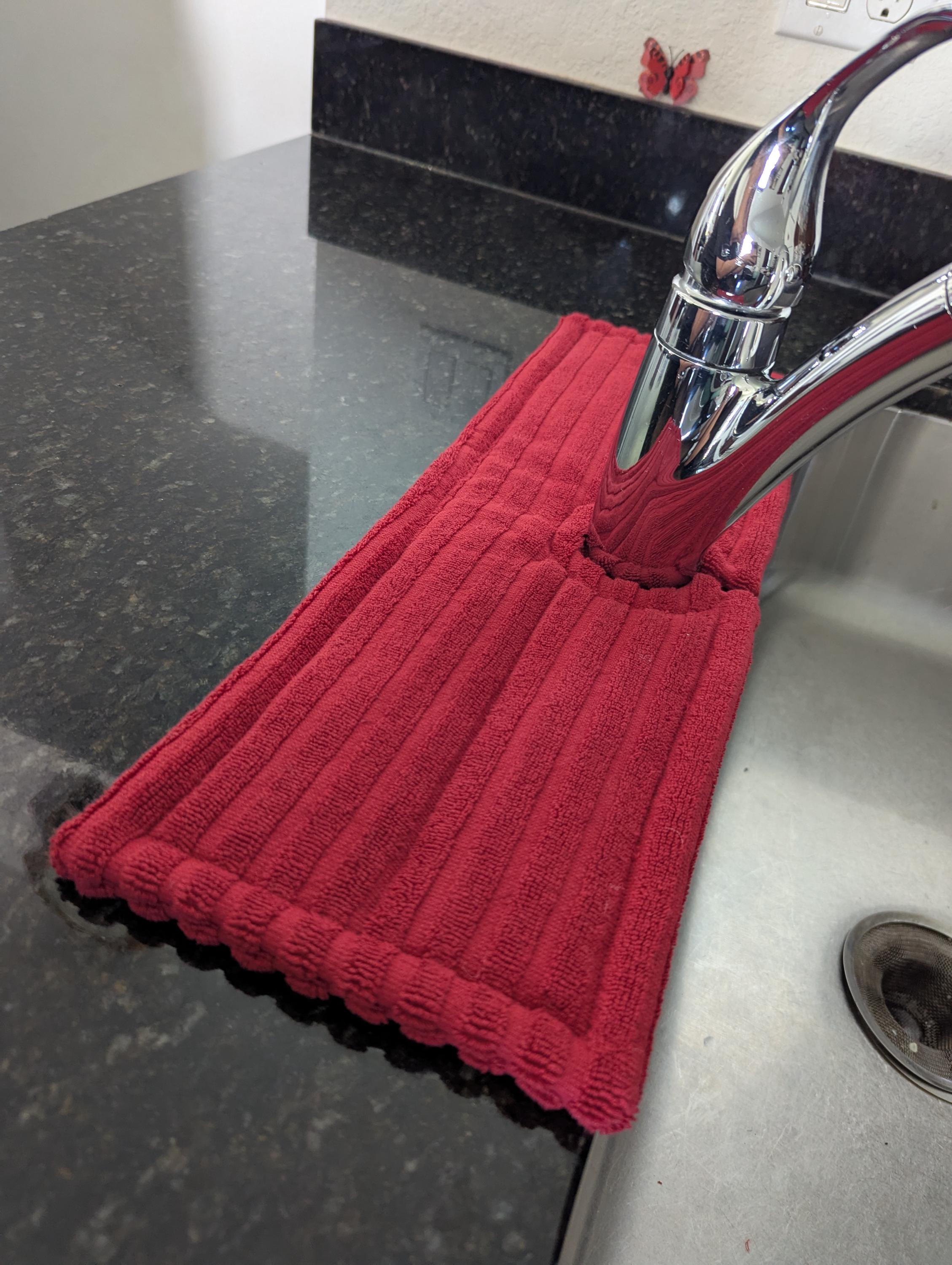 Drip Catcher/sink Drying/splash Mat - Red Wine - Long and Square - Home ...
