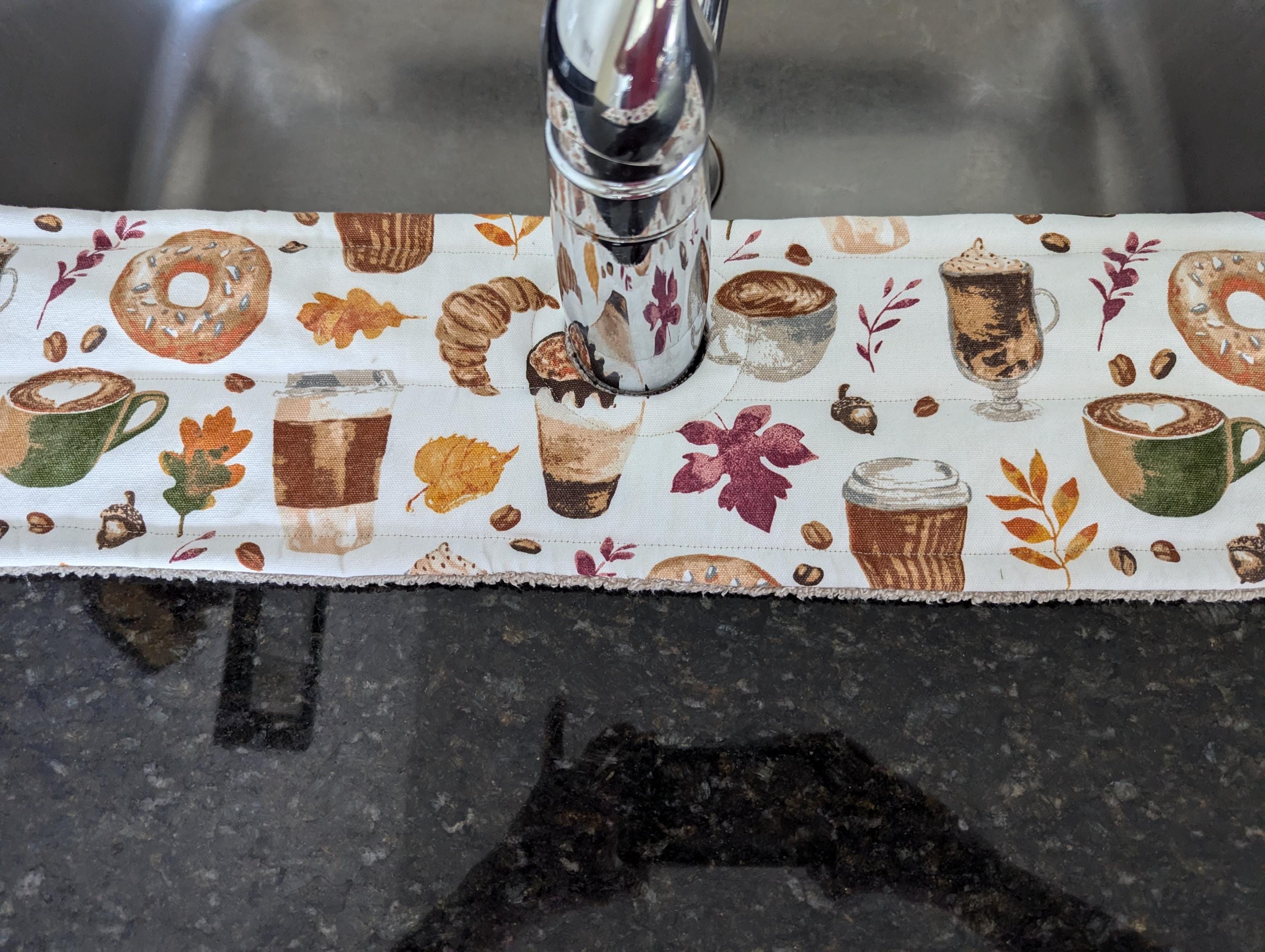 Drip Catcher/sink Drying Mat - Long - 24 by 6 1/2 In. and More - Latte ...