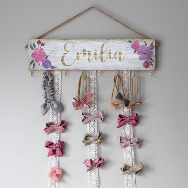 Hair Bow Holder - Etsy