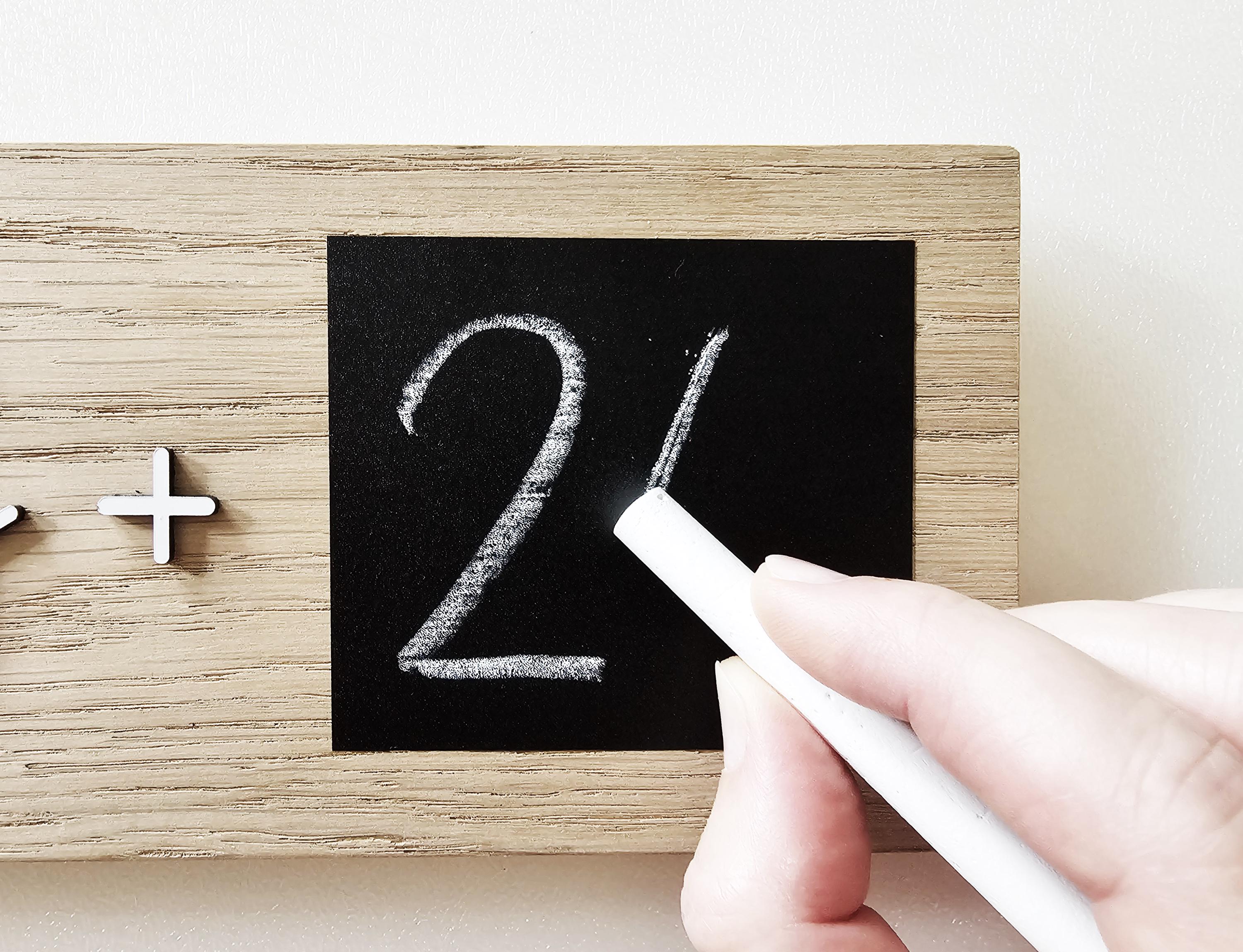 3D Lettering Epiphany Sign With Chalk . Wooden Epiphany Board ...