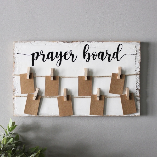 Prayer Board - Etsy