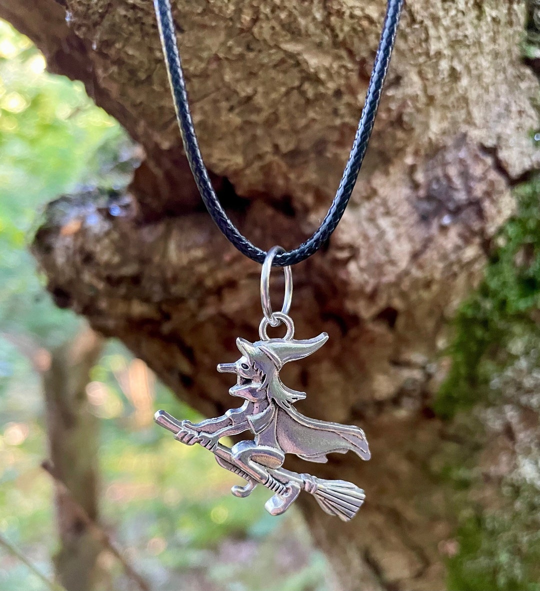 FEMININE SORCERY Gothic Wiccan Witch Witchcraft Pagan Silver Cackling ...