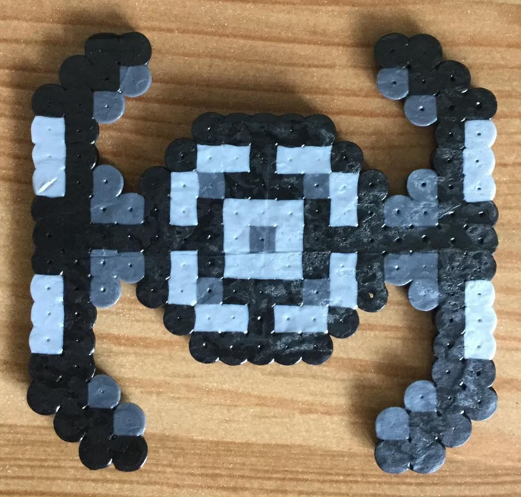 Star Wars Star Wars Inspired Perler Bead Sprite BB-8 R2D2 Darth Vader ...
