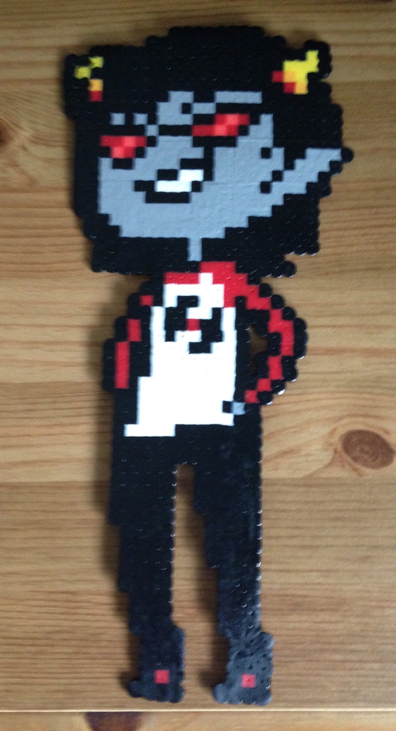 Homestuck Inspired Homestuck Perler Bead Sprite Nepeta - Etsy
