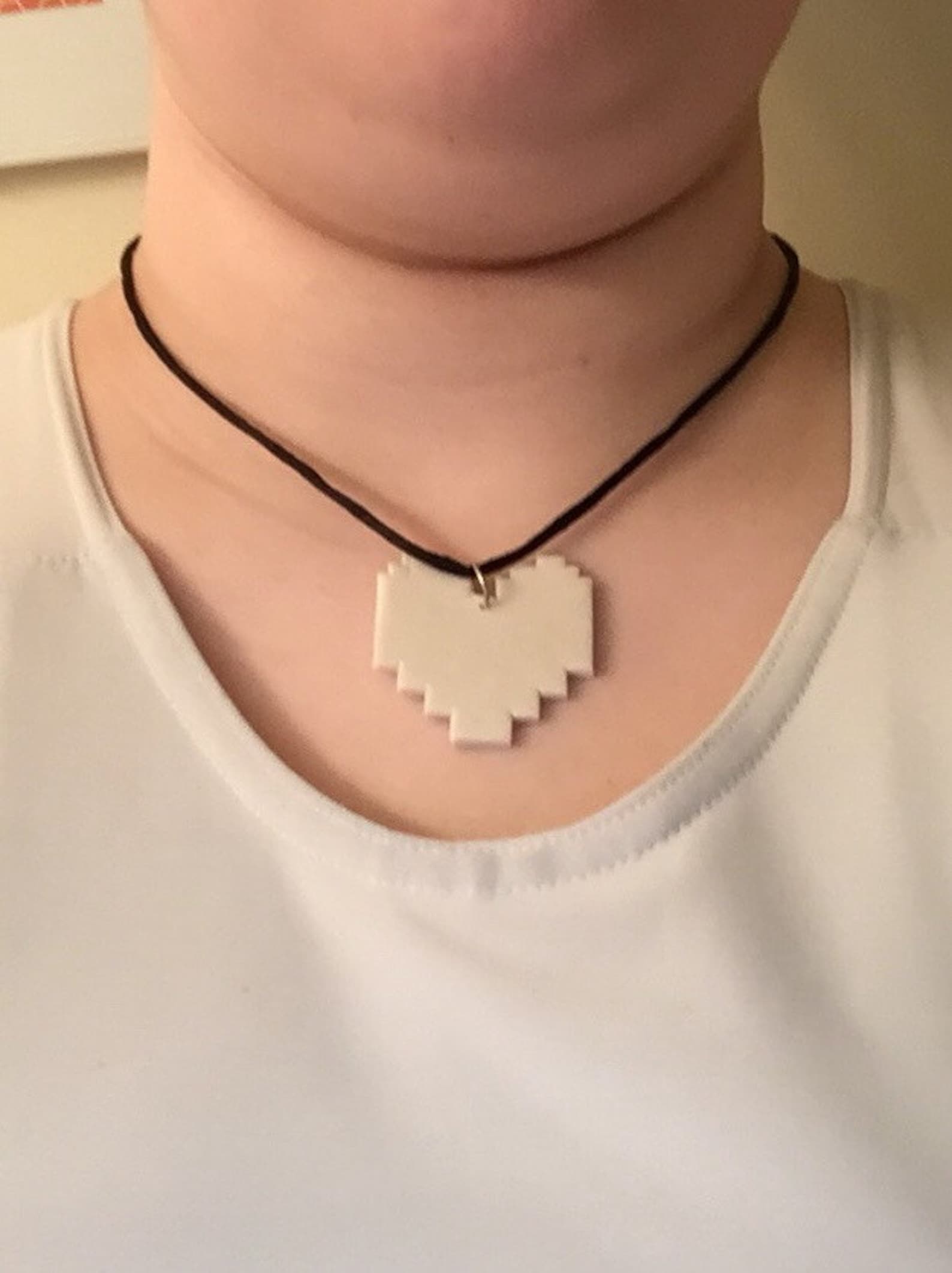 Undertale Undertale Inspired Soul Undertale Necklace Soul Necklace ...