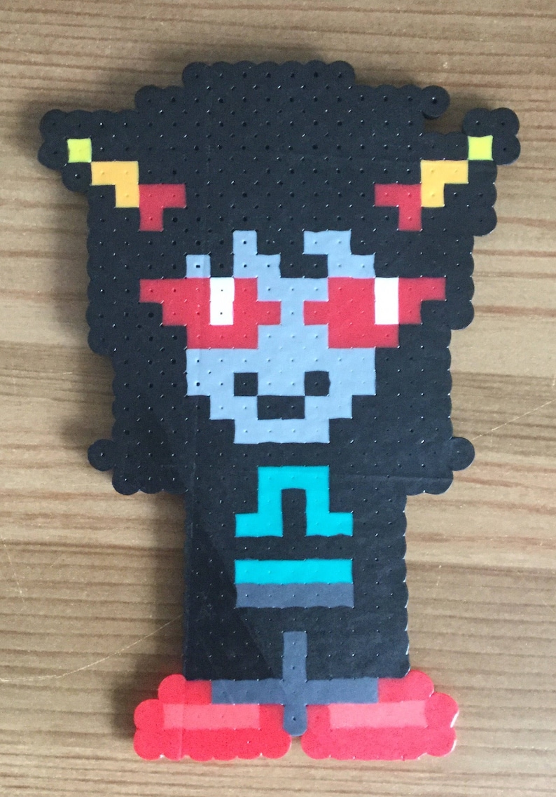 Homestuck Inspired Homestuck Perler Bead Sprite Karkat - Etsy