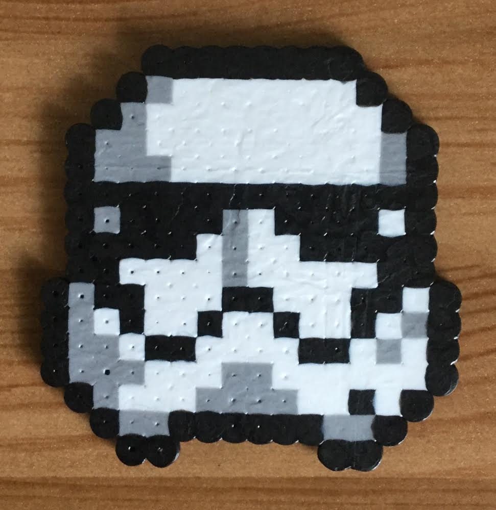 Star Wars Star Wars Inspired Perler Bead Sprite BB-8 R2D2 Darth Vader ...