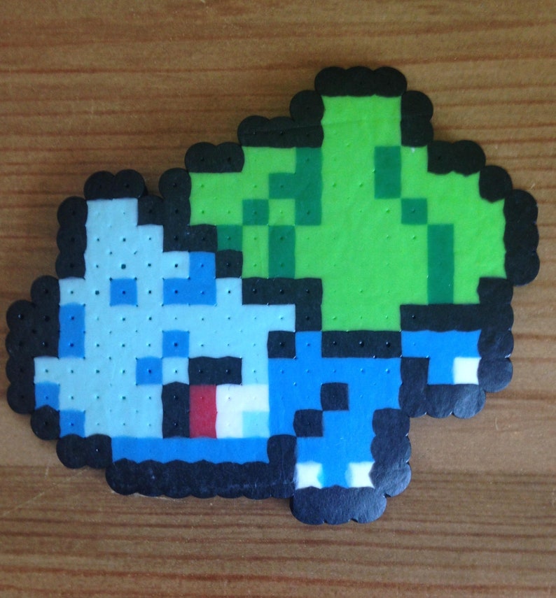 Pokemon Pokemon Inspired Perler Bead Sprite Pikachu Eevee Charmander ...