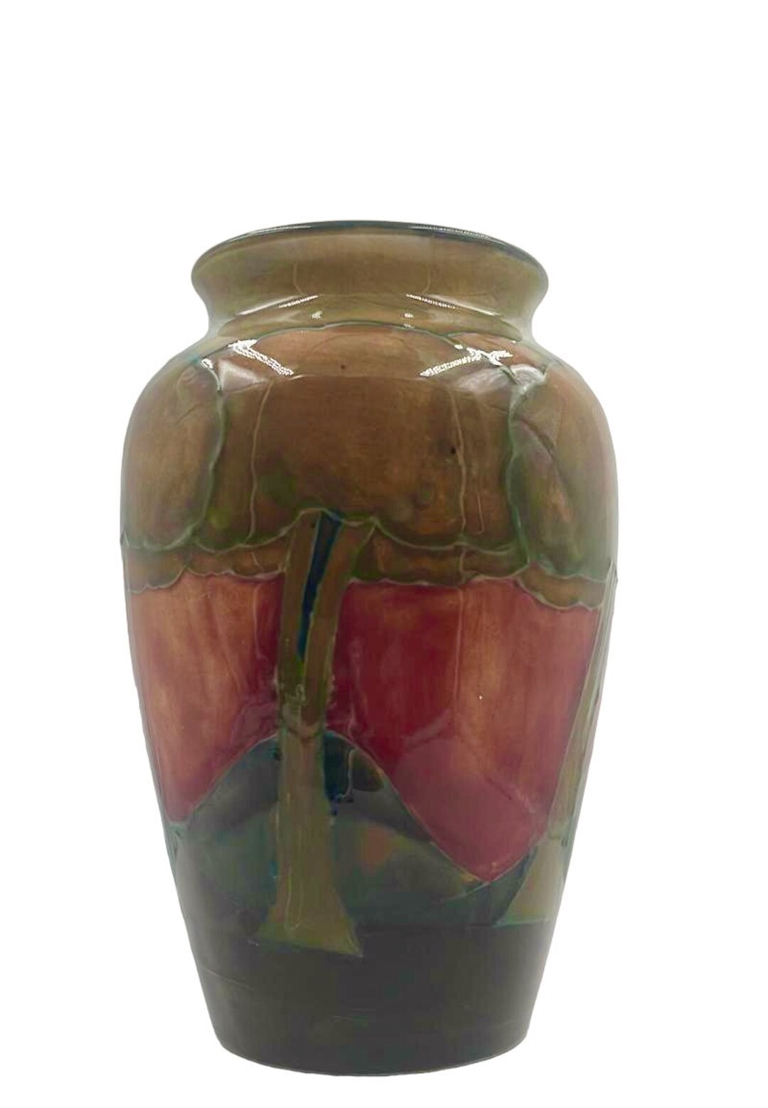 MOORCROFT Art Pottery EVENTIDE Pattern Vase. Circa 1923. - Etsy